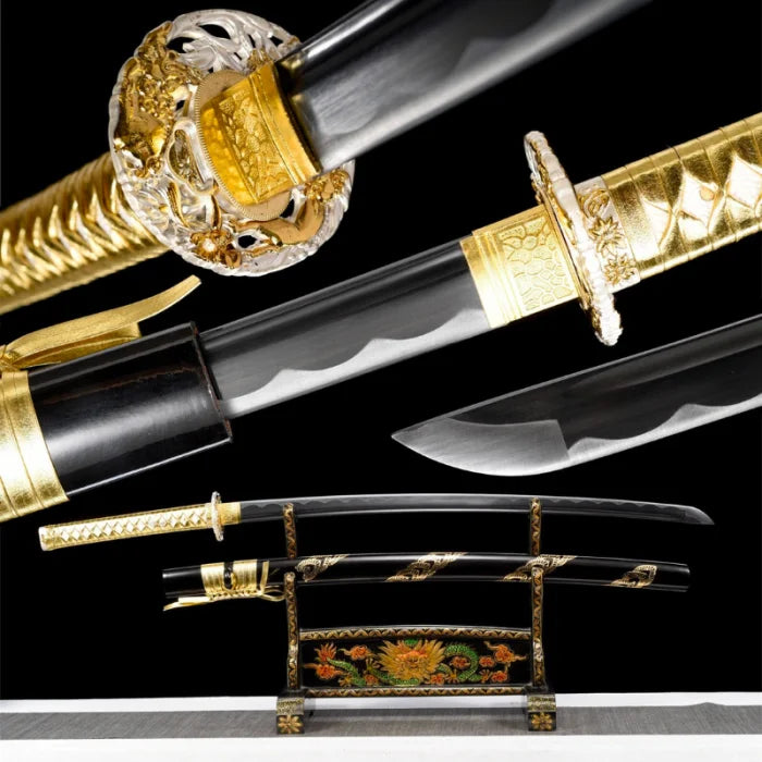 Épée De Samouraï En Or | Katana